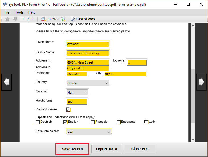 Cannot Fill In PDF Form Get The Complete Solution