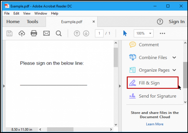 Insert Signature Image In PDF Document A Quick Guide To Learn