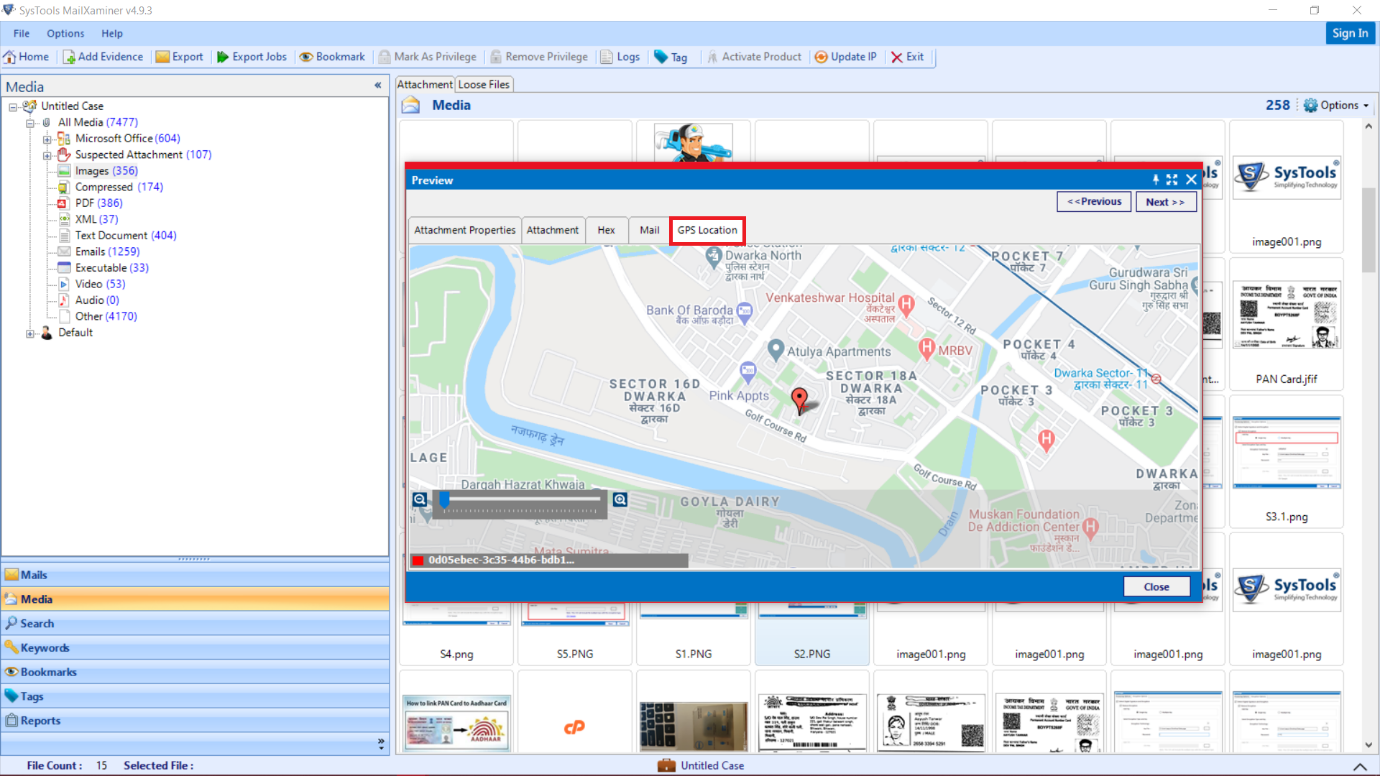 Image Analysis in Digital Forensic - Mapping, Skin Tone, Color Code