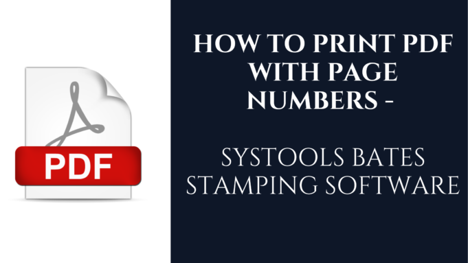 How To Print Pdf With Page Numbers